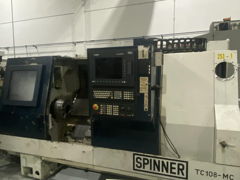 Torno SPINNER TC108-MC - Maquinaria Loguer